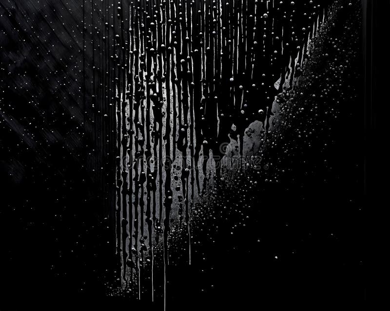 Abstract Dynamic Background Texture. Black and White Science Fiction ...