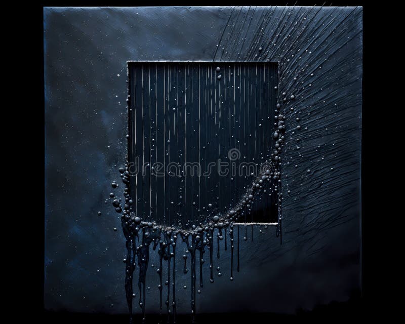 Abstract Dynamic Background Texture. Blue Science Fiction Style Stock ...