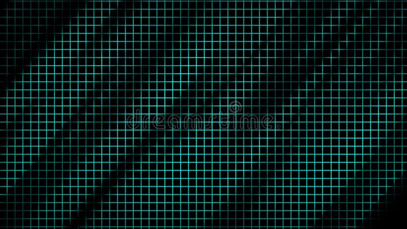 Abstract Dynamic Cyan Grid Background .Diagonal Motion Waves Dark ...