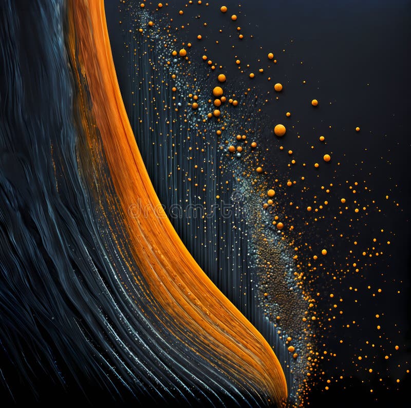 Abstract Dynamic Dispersion Effect Background for Texture. Blue and ...