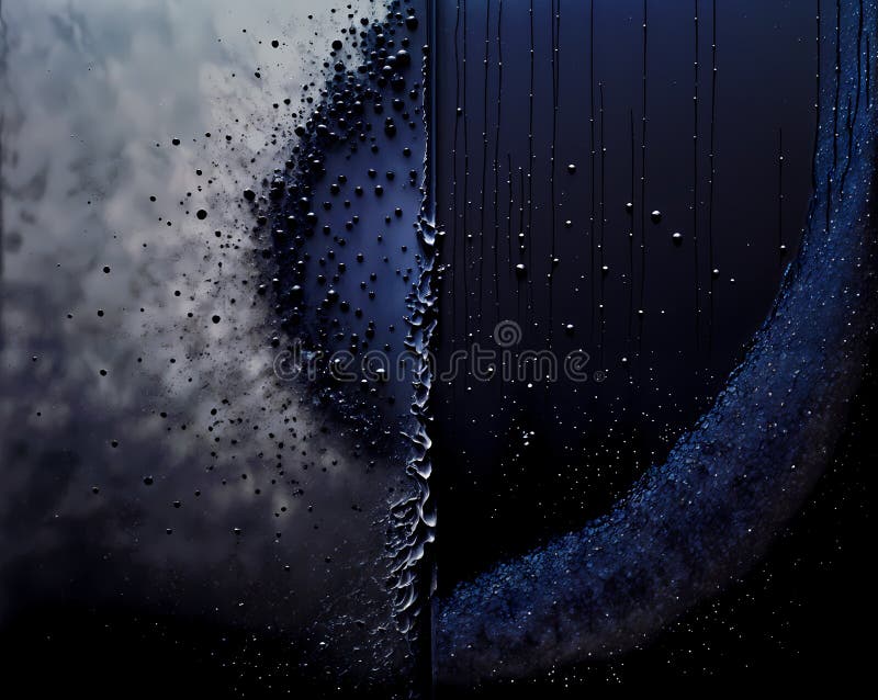Abstract Dynamic Dispersion Effect Background for Texture. Blue ...