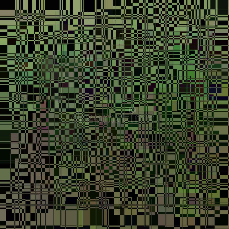 Abstract Dynamic Green Background on Black Stock Vector - Illustration ...