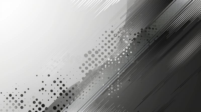 Abstract Dynamic Grey Background, Technology Network Poster Design ...