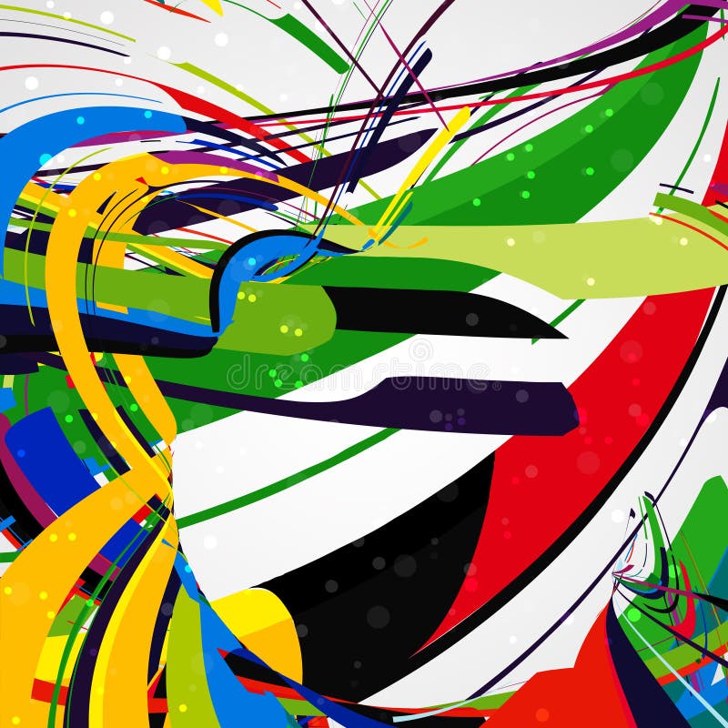 Abstract Dynamic Illustration Stock Vector - Illustration of motion ...