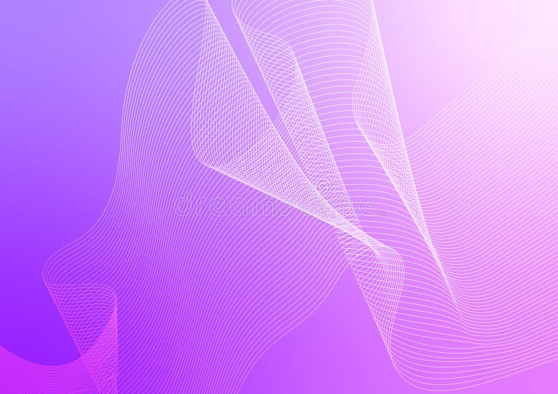 Abstract Dynamic Line Flow Beautiful Wave Pattern Presentation ...