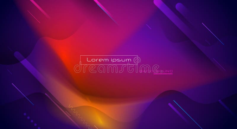 Abstract Dynamic Motion of Geometric Shape, Pattern Composition ...