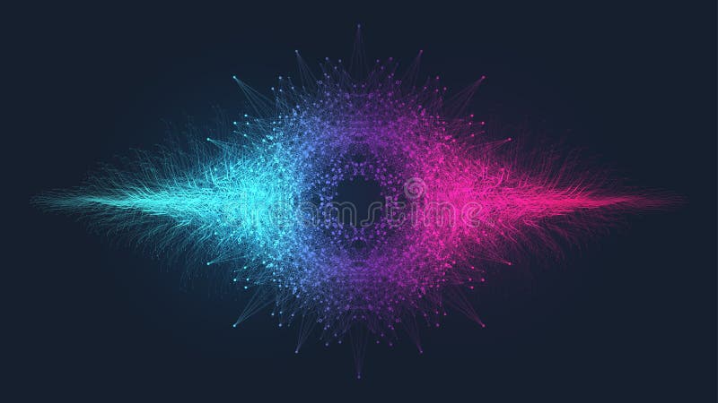 Abstract Dynamic Motion Lines and Dots Background with Colorful ... Abstract Dynamic Motion Lines and Dots Background with Colorful ...