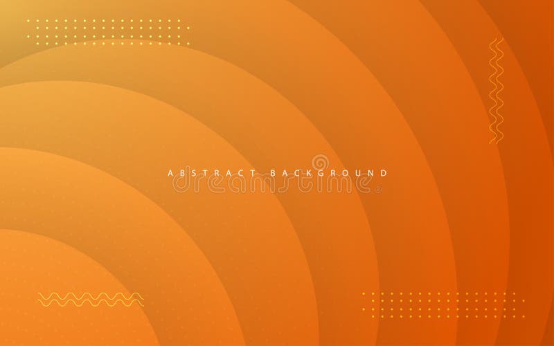Abstract Dynamic Orange Gradient Circle Shadow and Light Modern Design ...