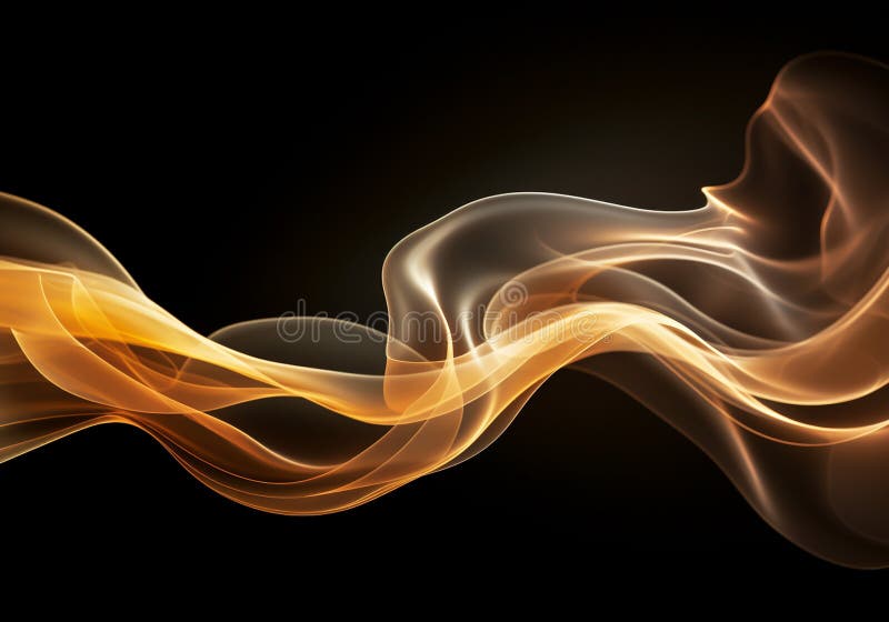 Abstract Dynamic Smoke Background. Design Concept Stock Illustration ...