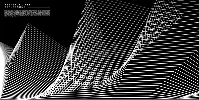 Abstract Dynamic Straight Stripe Sharp Line Background Stock Illustration - Illustration of line ...