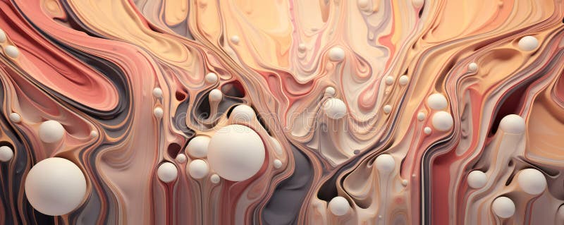 Surreal Fantasy Line Art Design Composition Stock Illustration ...