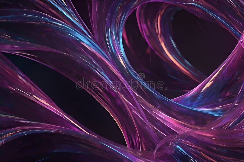 Abstract Dynamic Wave Background with Smooth Flowing Motion Effect ...
