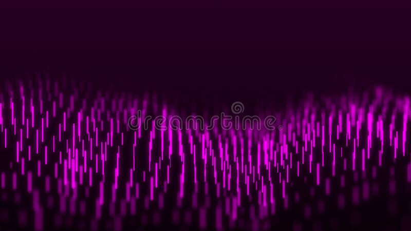 Abstract Dynamic Wave Flow of Purple Vertical Lines on Purple ...