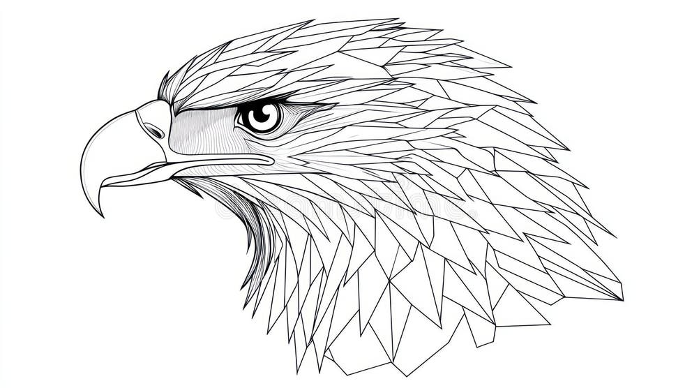 Majestic Bird Profile Stock Illustrations – 9,014 Majestic Bird Profile ...