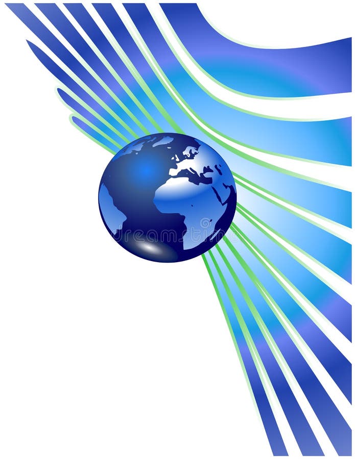 Abstract Earth globe stock illustration. Illustration of globe - 10886358