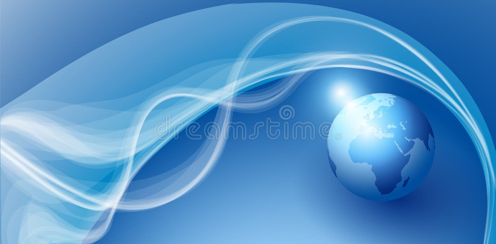 Abstract Earth Globe Background Stock Illustration - Illustration of ...