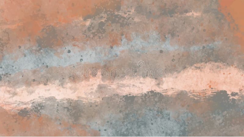 Abstract Earth Tone Watercolor Background.Hand Painted Watercolor Stock ...