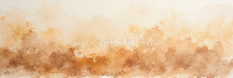 Abstract Earthy Landscape with Beige and Brown Paint Texture and Subtle ...