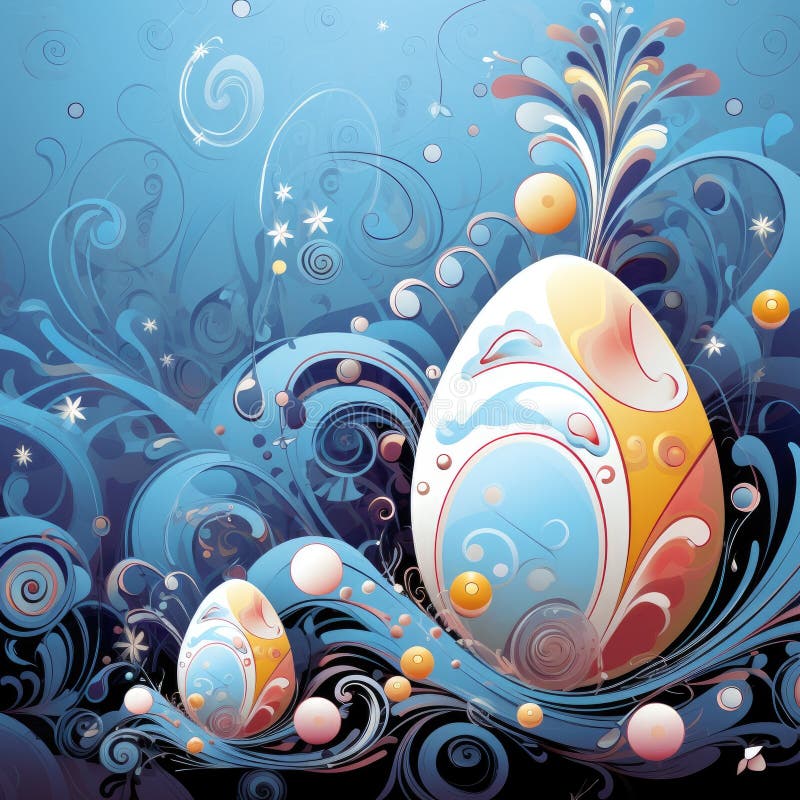 Abstract Easter Background or Texture As Easter Celebration Concept ...
