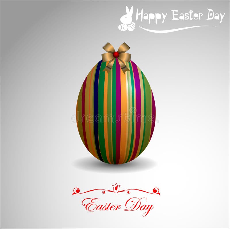 Abstract Easter eggs. stock vector. Illustration of corner - 43323504