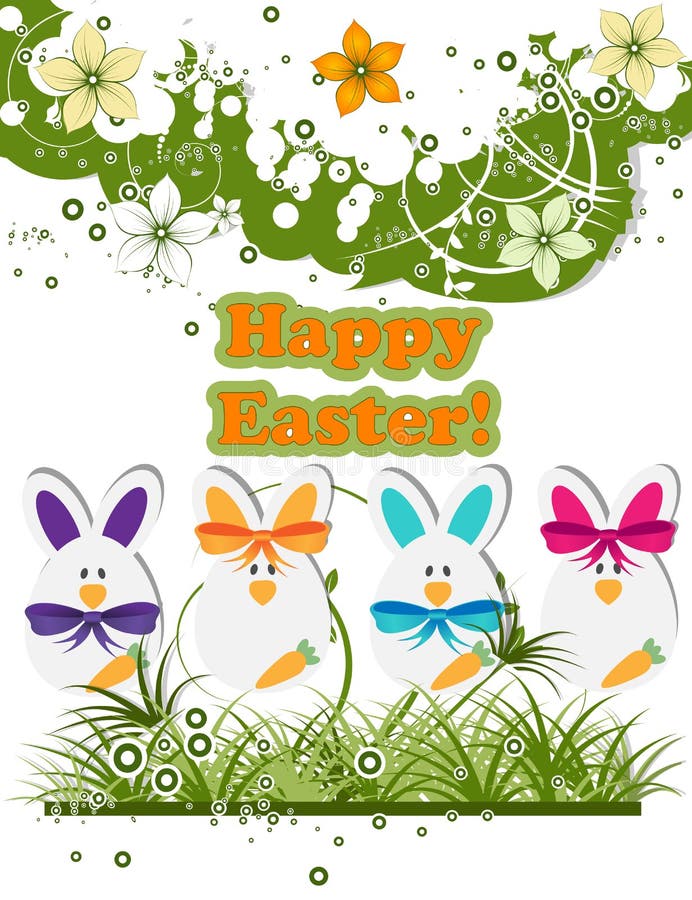 Abstract Easter Theme for Design Stock Illustration - Illustration of ...