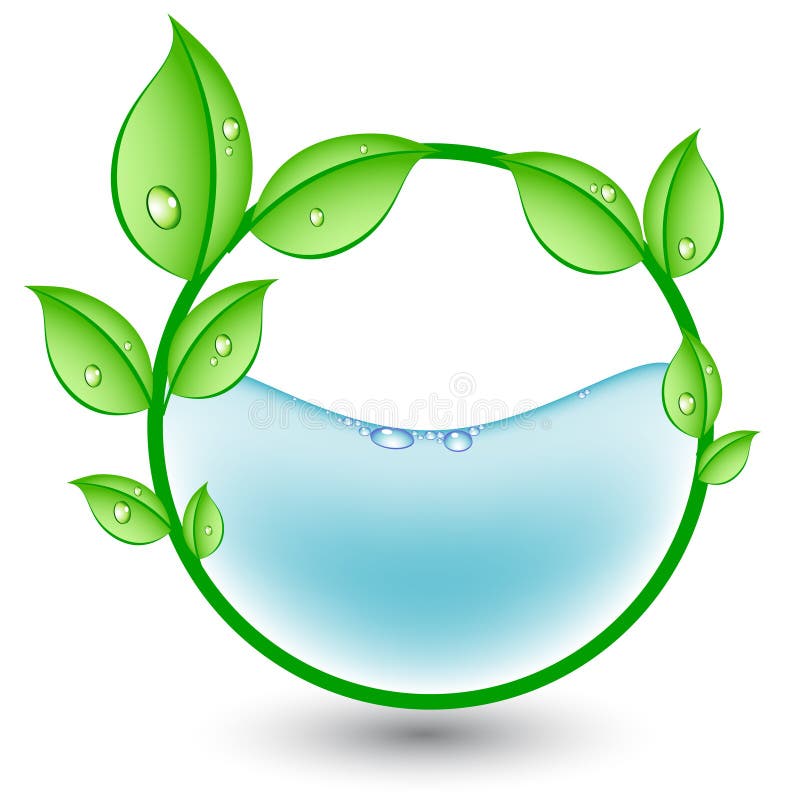 Abstract Eco Circle - Ecology Concept Stock Vector - Illustration of ...