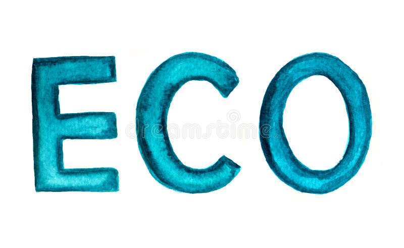 Abstract eco logo stock illustration. Illustration of ecology - 77185639