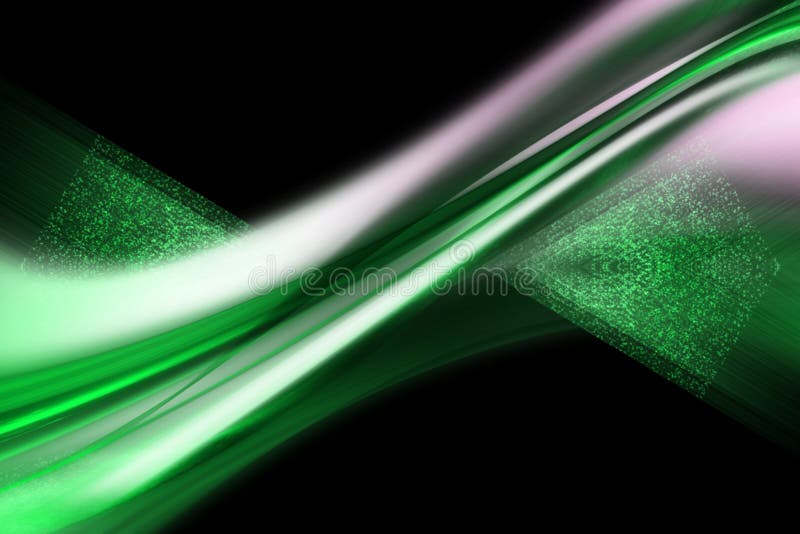 Abstract Eco Wave Design Illustration Stock Illustration - Illustration ...