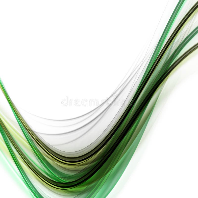 Abstract eco wave design stock illustration. Illustration of future ...