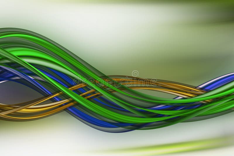 Abstract eco wave design stock illustration. Illustration of backdrop ...