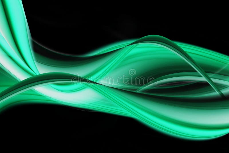 Abstract Eco Wave Design Illustration Stock Illustration - Illustration ...