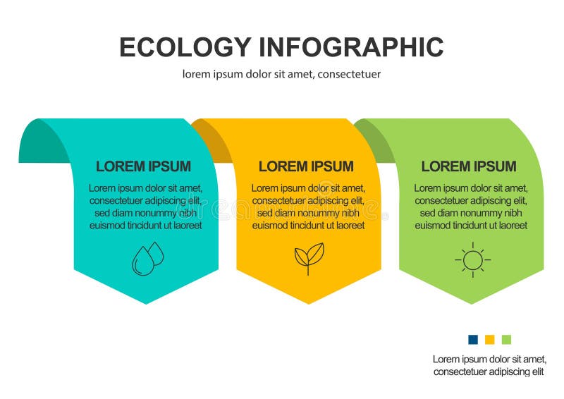 Abstract Ecology Concept Background .Vector Infographic Illustration ...