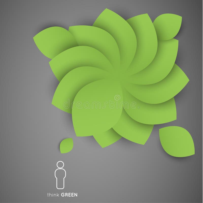 Abstract ecology template stock vector. Illustration of ecology - 46059867