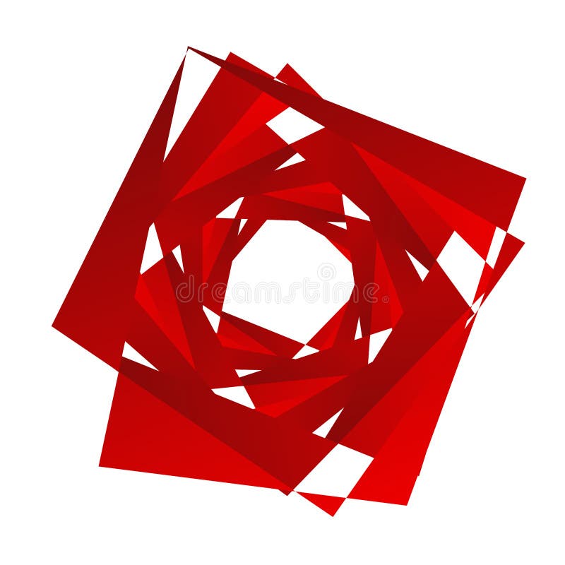 Abstract Edgy Angular Vector Design Element Geometric Abstract Shape