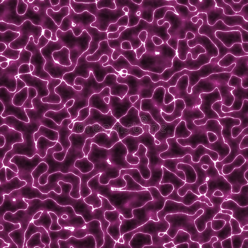 Abstract Electric Pattern on a Purple Background Stock Illustration ...