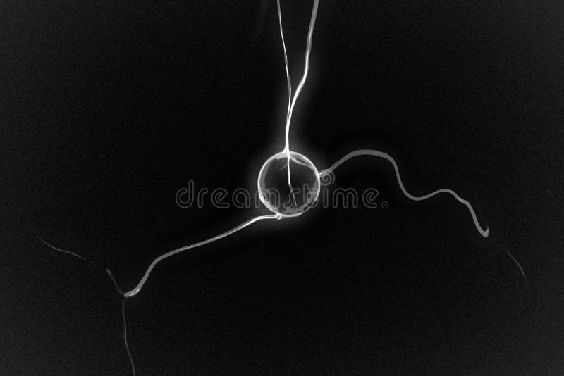 Abstract Electrical Current Stock Photo - Image of argon, power: 53790854
