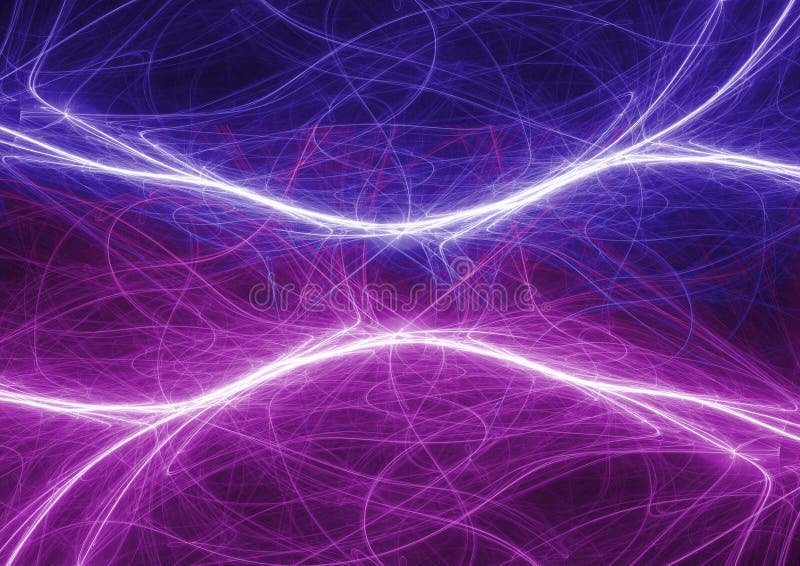 Abstract Electrical and Plasma Background Stock Illustration ...