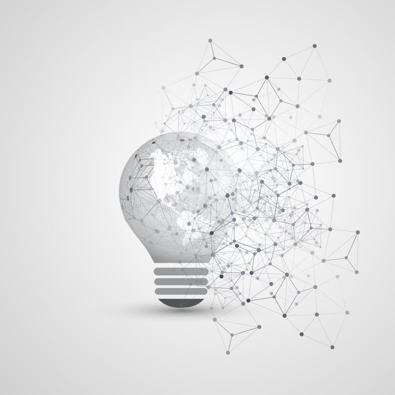 Abstract Electricity, Cloud Computing and Global Digital Network ...