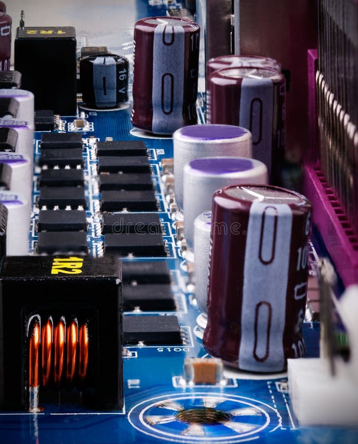 Abstract Electronic Background Stock Image - Image of industrial, light ...