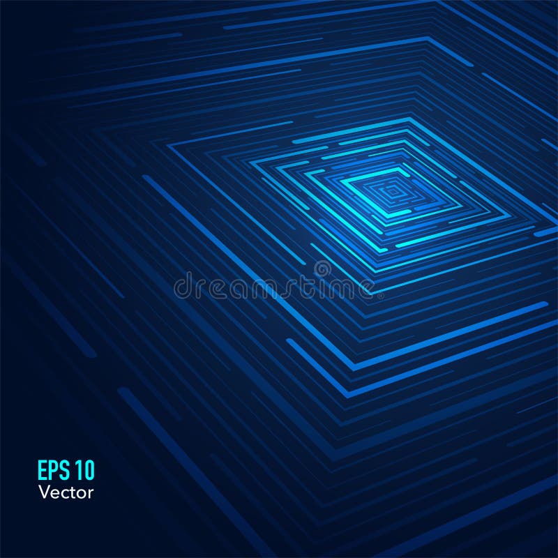 Blue Wire Background stock vector. Illustration of electrical - 108012660