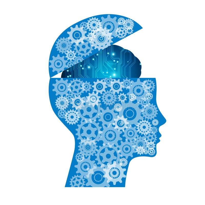 Electrical Circuit Board Brain Stock Vector - Illustration of concept ... Electrical Circuit Board Brain Stock Vector - Illustration of concept ...