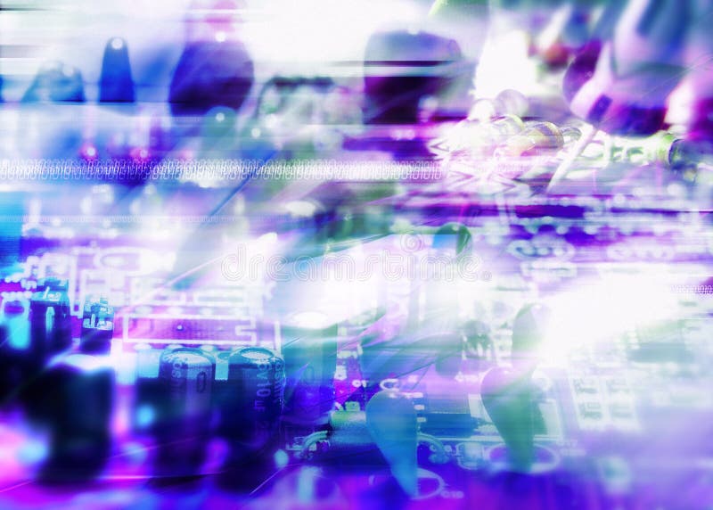 Abstract electronics stock image. Image of composite, electronics - 1104255