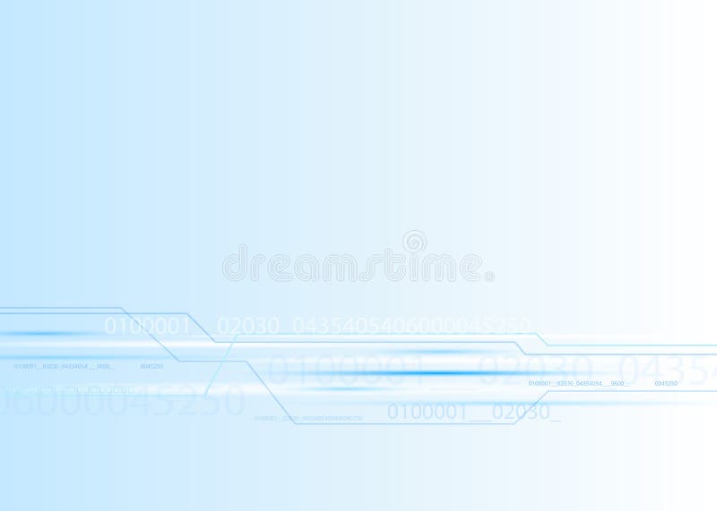 Abstract Electronics Blue Background Stock Vector - Illustration of ...