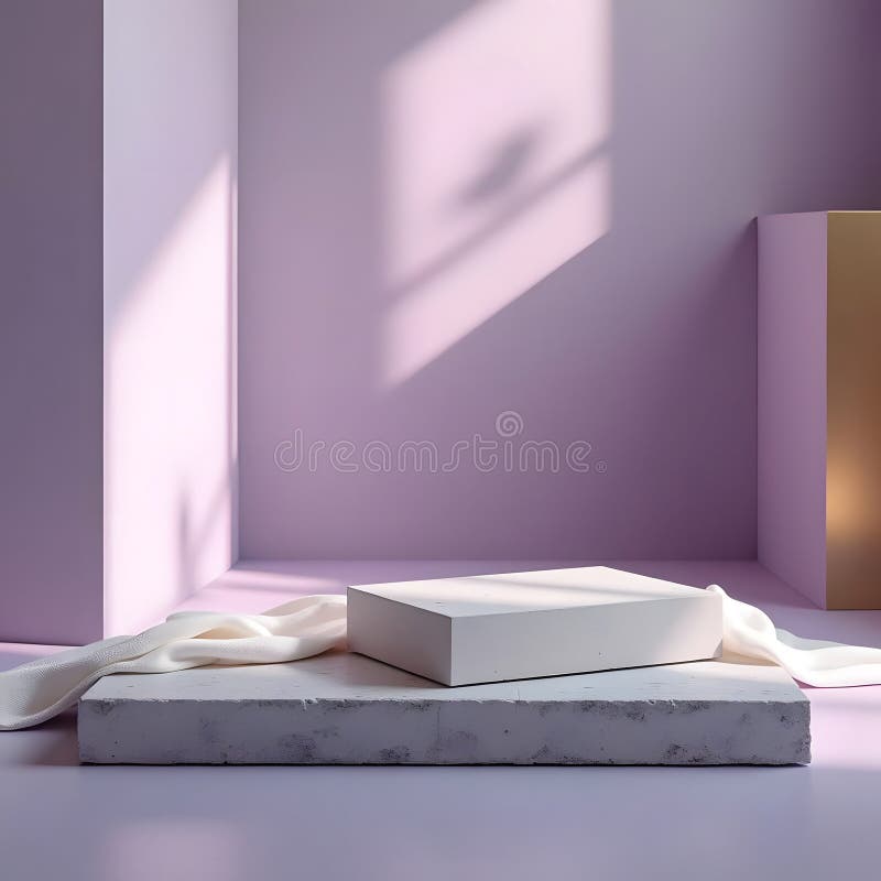 Abstract Elegance: Concrete Slab in Hyper-Realistic Depth of Field ...