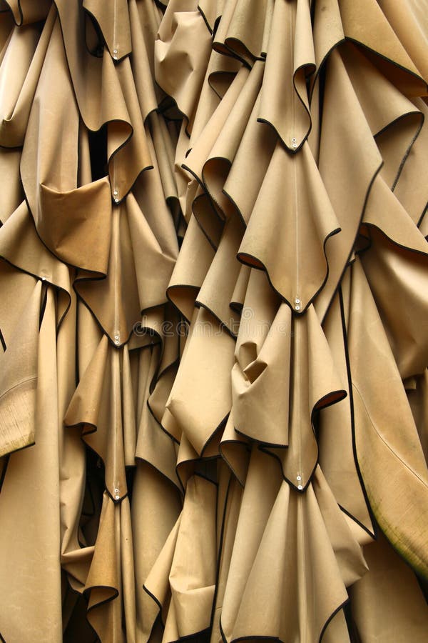 Abstract Elegance in Folded Fabric, Layers of Texture and Industrial ...