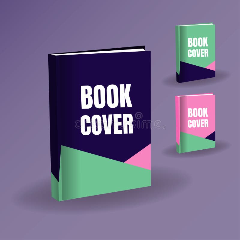 Abstract Elegant Book Cover. Soft Cover Book Stock Vector ...