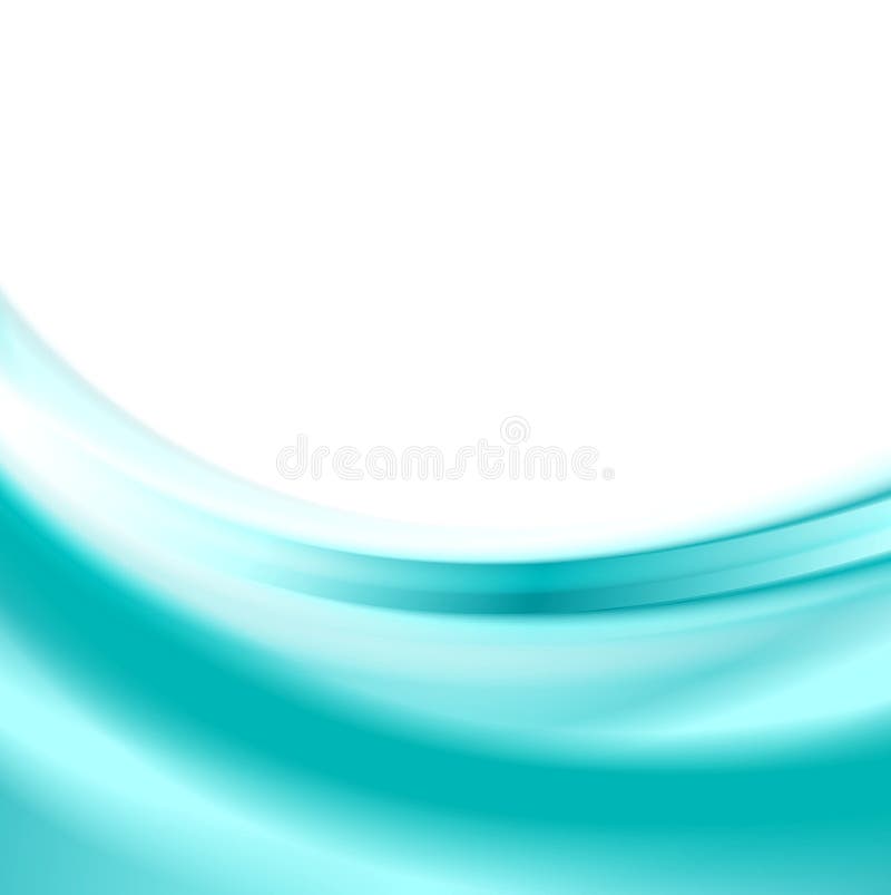 Abstract Elegant Cyan Blue Smooth Vector Waves Stock Vector ... Abstract Elegant Cyan Blue Smooth Vector Waves Stock Vector ...