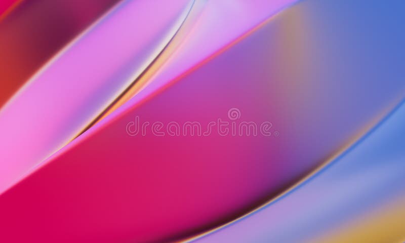 Abstract Elegant 3D Rendered Multi Colored Curved Swooping Background ...