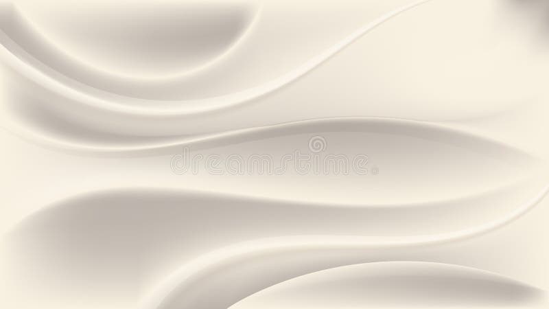 Abstract Elegant White and Brown Wave Shape with 3D Golden Curved Lines ...