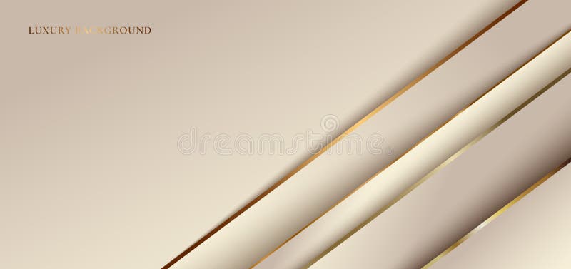 Abstract Elegant Diagonal Gold Stripes Overlapping Layer with Shadow on ...